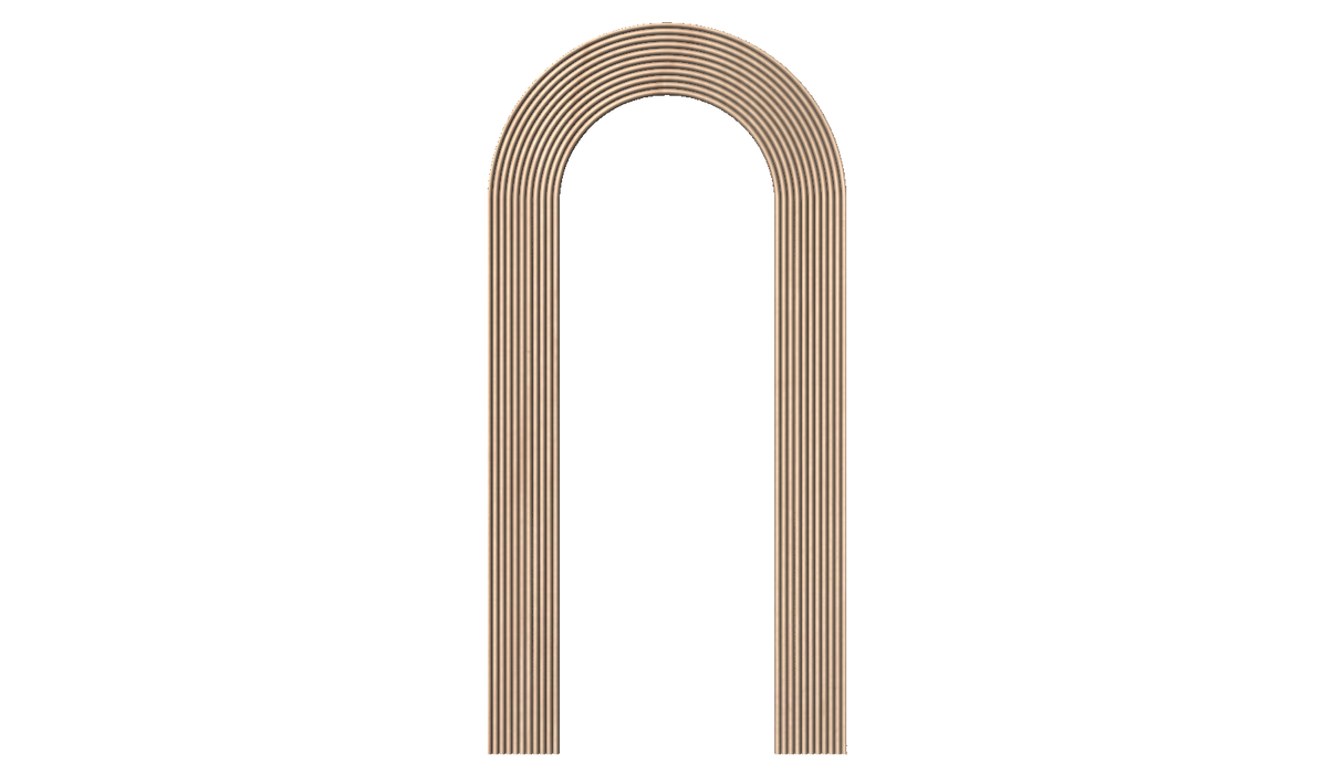 Hollow Ripple Arch – Mountain Woodworks