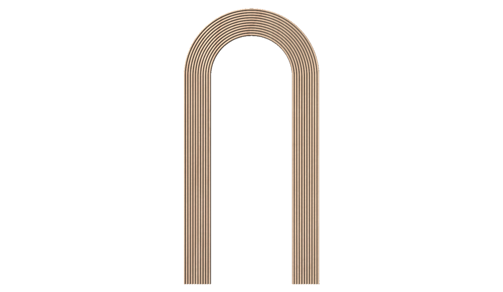 Hollow Ripple Arch – Mountain Woodworks
