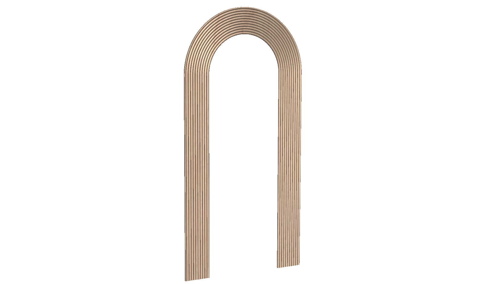 Hollow Ripple Arch – Mountain Woodworks